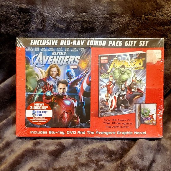 Marvel | Media | Marvels Avengers Exclusive Bluray Combo Pack Gift Set ...